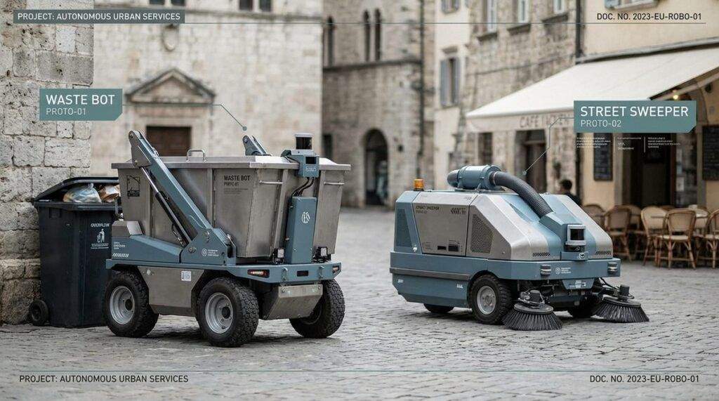 How DustBot Pioneered Urban Service Robotics — DustBot.org